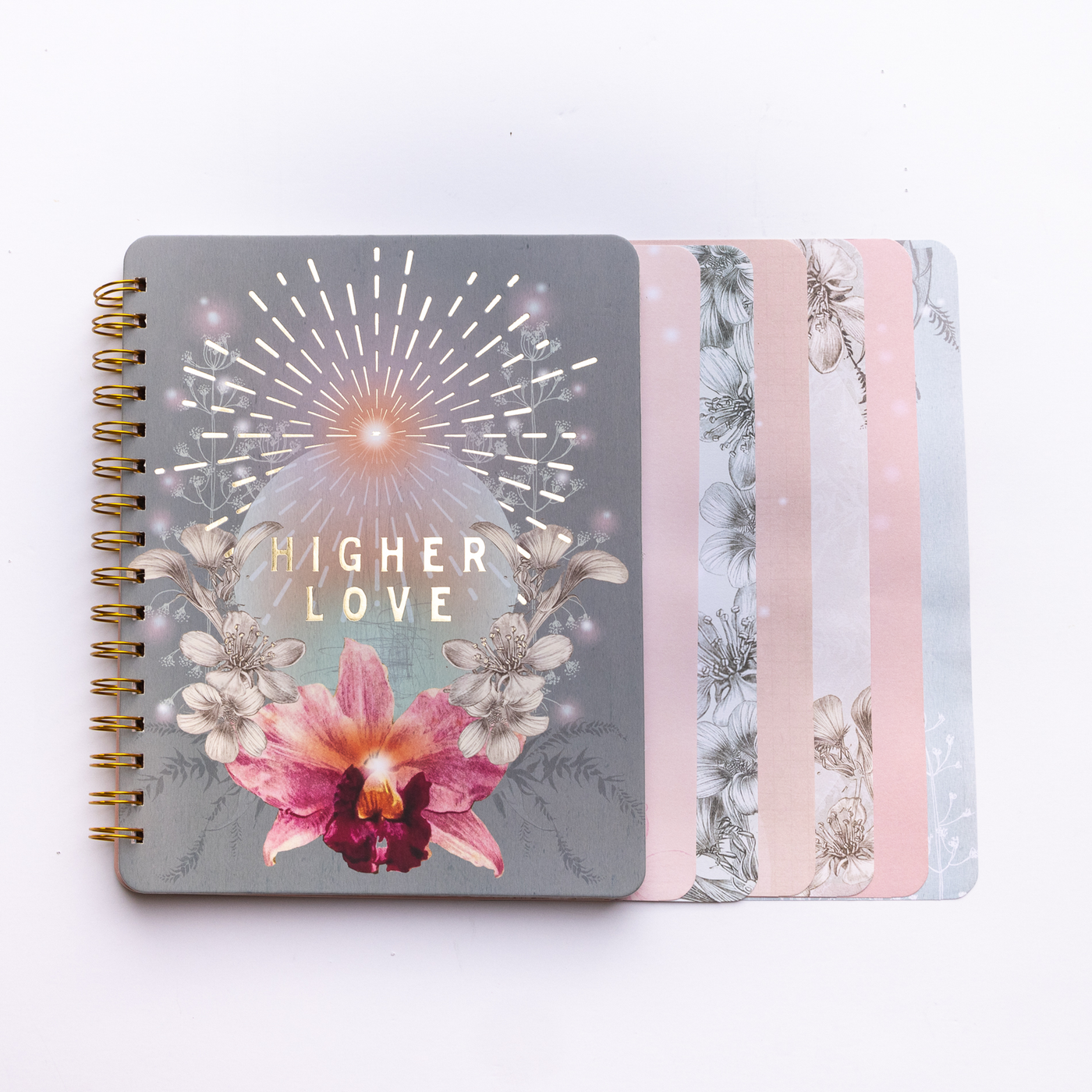 Higher Love Spiral Notebook – PAPAYA