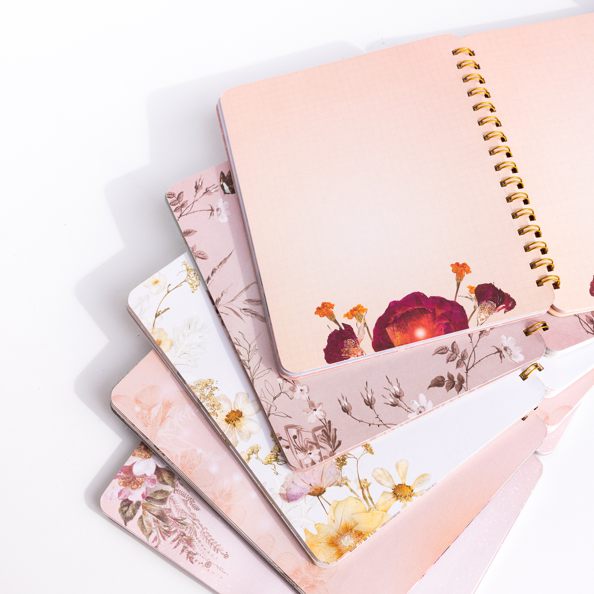 Cosmo Lace Spiral Notebook – PAPAYA