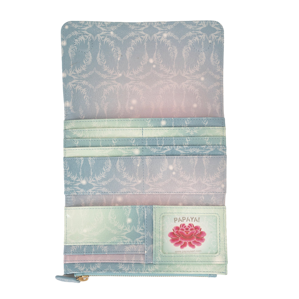 Higher Love Tri Fold Wallet – PAPAYA