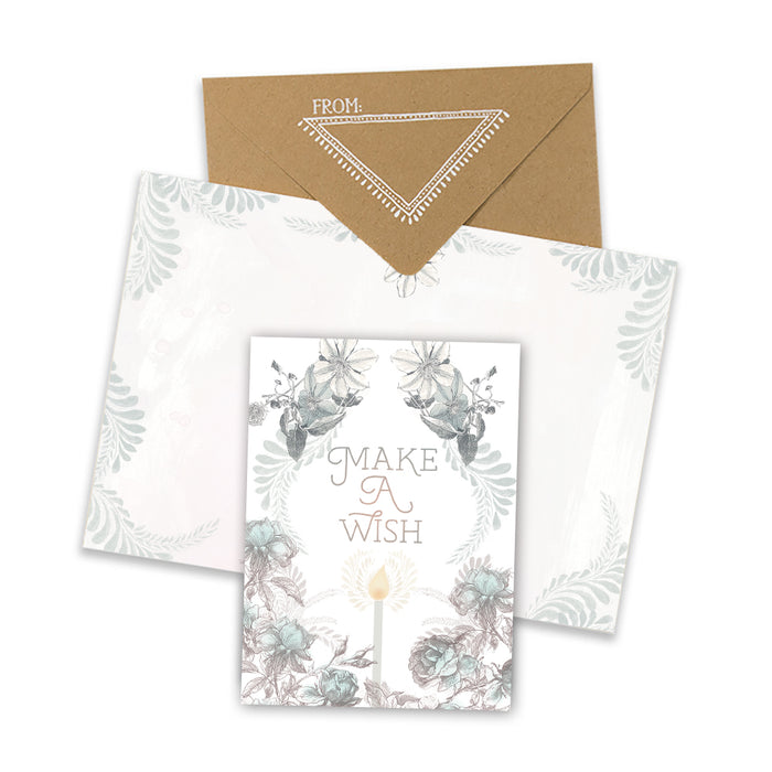 Wish Birthday Mini Card – PAPAYA