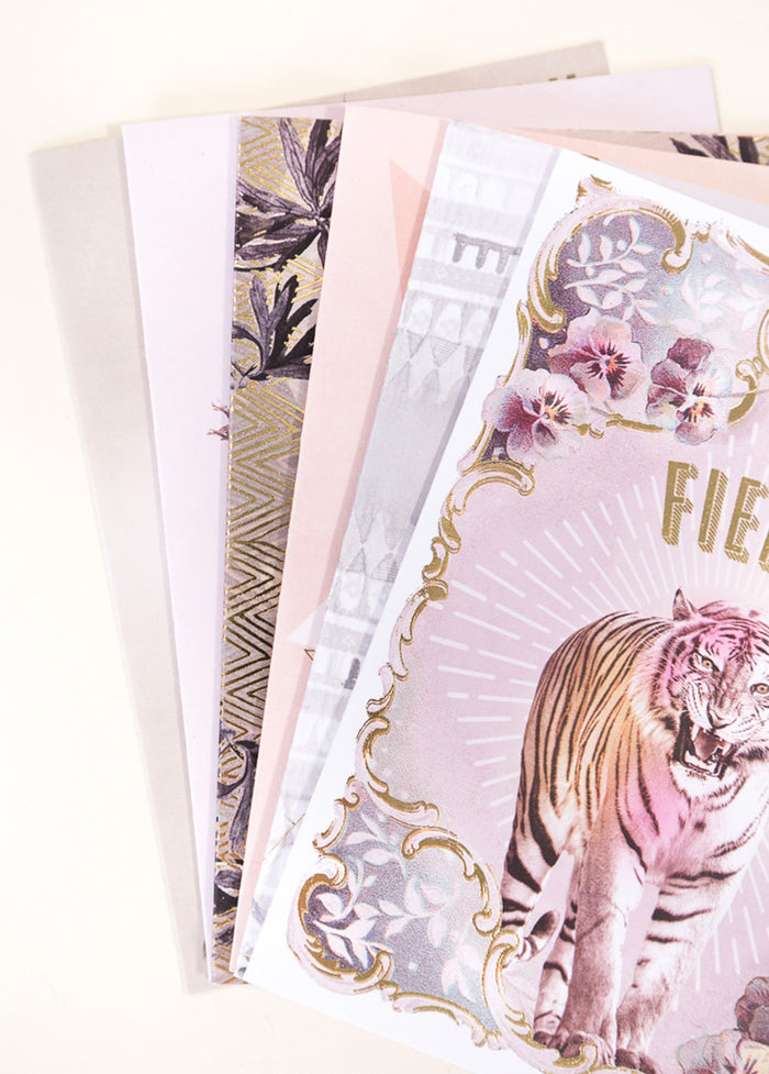 Fierce Greeting Card – PAPAYA